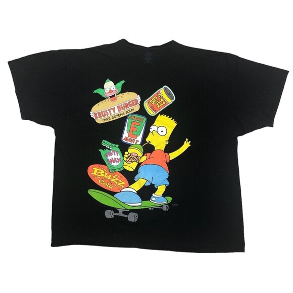 Simpsons | Shirts | The Simpsons Bart Simpson Buzz Cola Krusty Burger ...